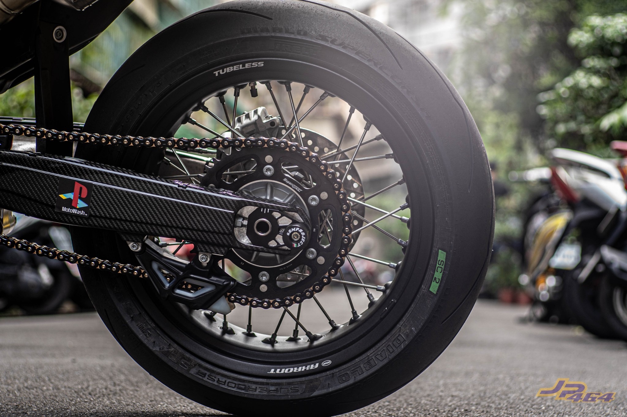 Axle blocks – slider kit 690-701-790-890-1090-1290 – black - SM Project